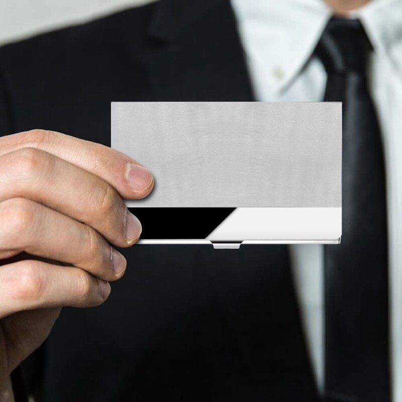 Business Card Cases 4 Pack , Stainless Steel Storage3124 | eBay