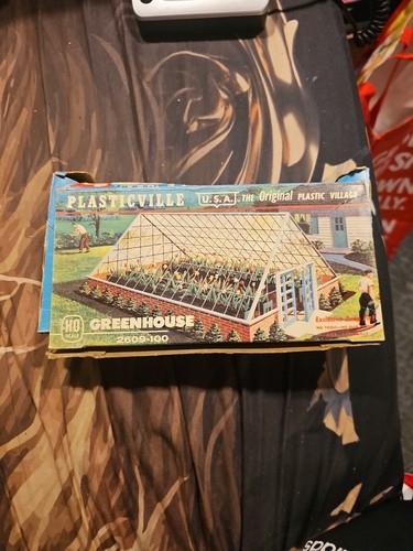 Plasticville Greenhouse #2609-100 HO Scale Gauge Bachmann Vintage Train ...