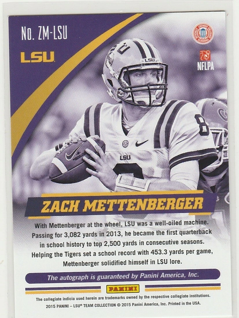 Zach Mettenberger Lsu
