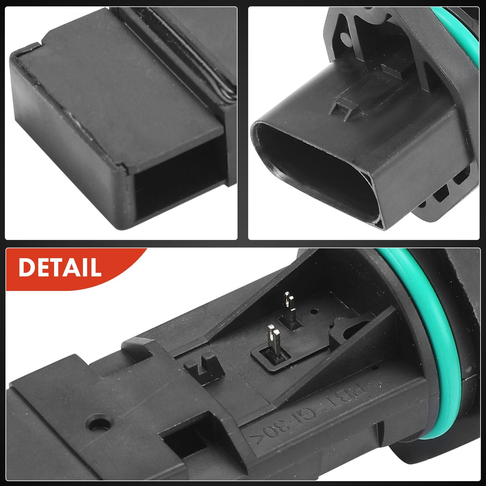 Mass Air Flow Sensor for Audi A3 8P1 VW Golf MKIV 1J1 Polo 9N Caddy ...