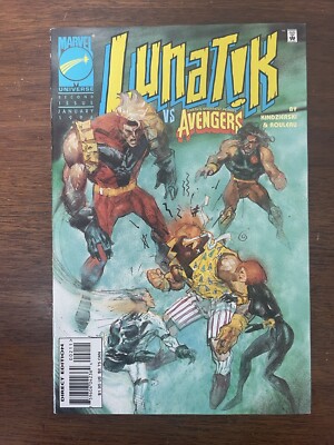 Lunatik VS Avengers Vol 1 #2 January 1996 Marvel Comics Kindzierski ...