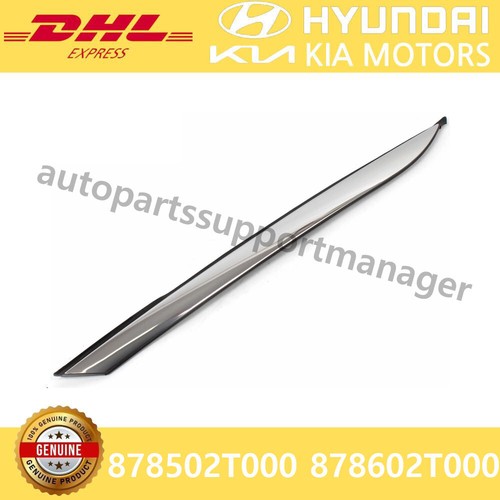 Genuine OEM Quarter Panel Chrome Molding Rear LH 878502T000 for Kia ...