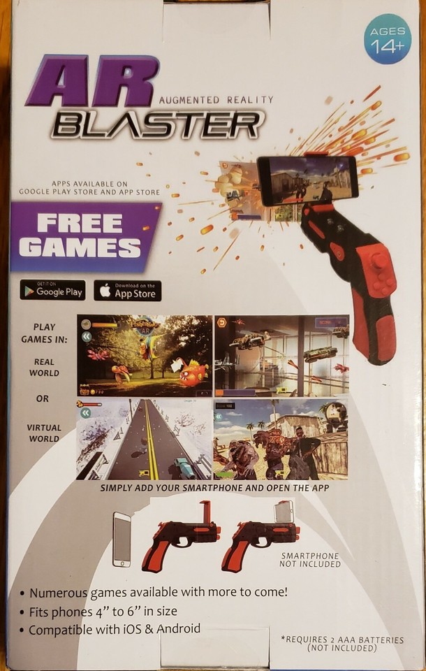 AR Blaster Augmented Reality, All in one Gaming System for Smartphones ...