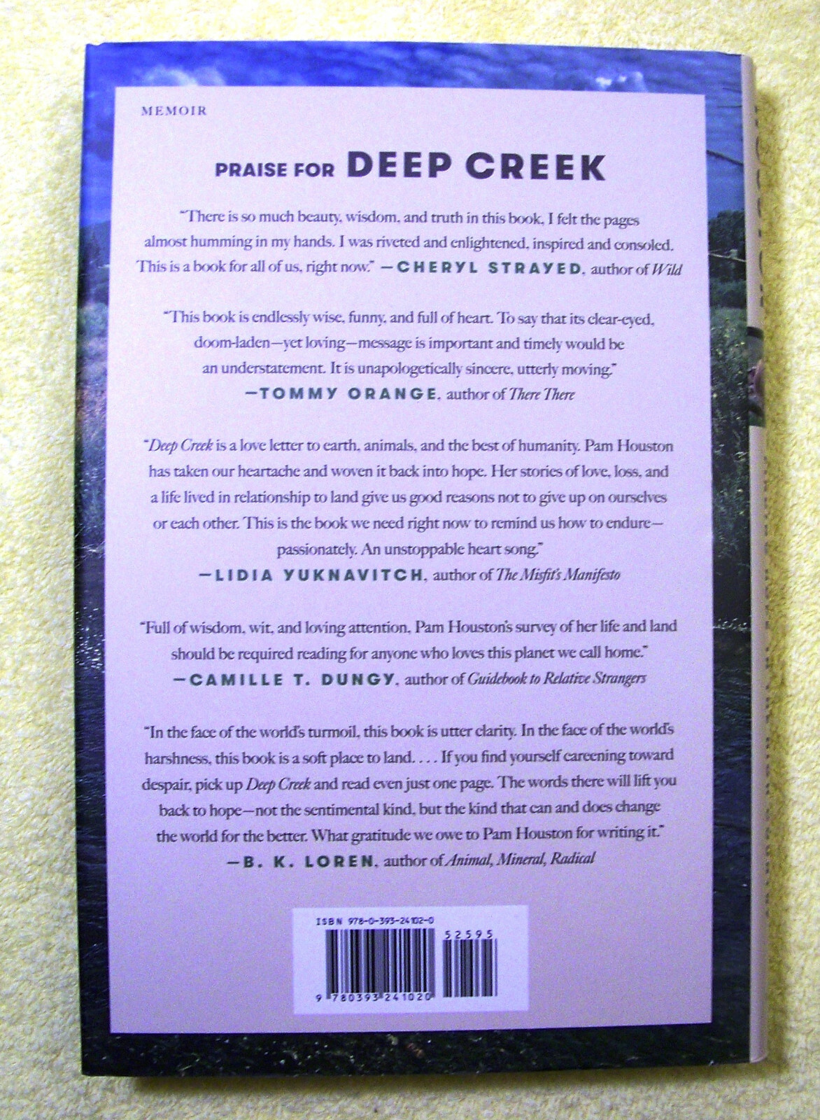 Deep Creek : Finding Hope in the High Country by Pam Houston (2019 ...
