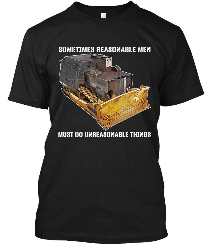 NWT Killdozer Sometimes Reasonable Men Must Do Unreasonable T-Shirt ...
