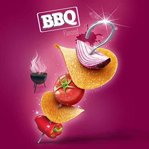 Pringles Snack Stacks Potato Crisps Chips, BBQ Flavored, 5.5 oz Can ...