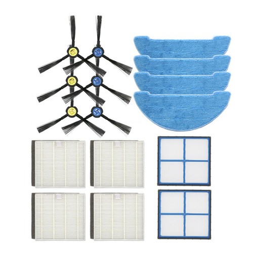 For Ilife V8S X750 X785 V80 Sweeper Accessories Side Brush Filter Side ...