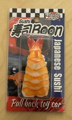 Sushi-themed Toy Car made in Japan by Sushi Boon pullback car (like Hot ...