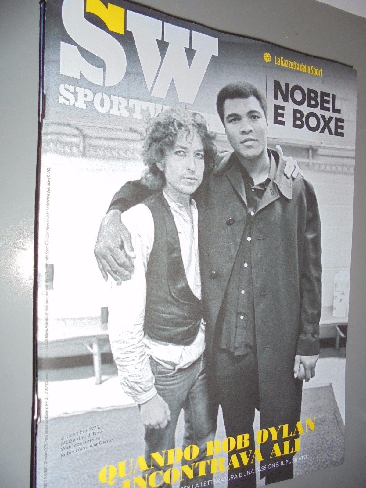 Sport Week Year 17 No.41 (805) October 2016 Bob Dylan Ali Nobel and ...
