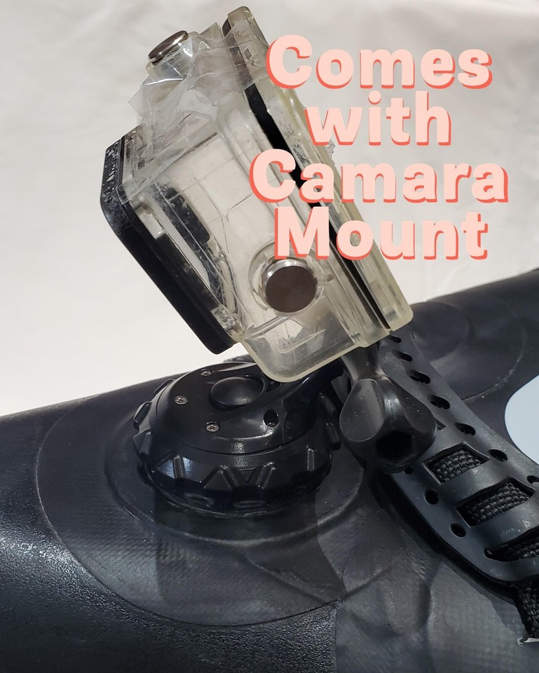 Waimea Bay Shockwave 9.5' 1-Seater Rigid Inflatable Fishing Kayak 700lb ...