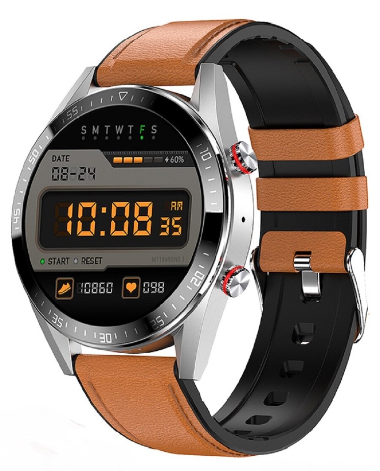 1,39 Zoll AMOLED Großbild Smartwatches 4GB ROM Bluetooth Anruf für IOS ...