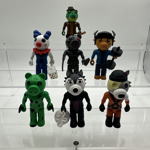ROBLOX Piggy Mixed Figures Lot Of 7 Assorted With Accessories Robby ...