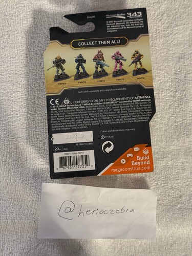 Halo Mega Construx UNSC Roland (A.I.) Halo Heroes FMM71 Series 6 2018 ...