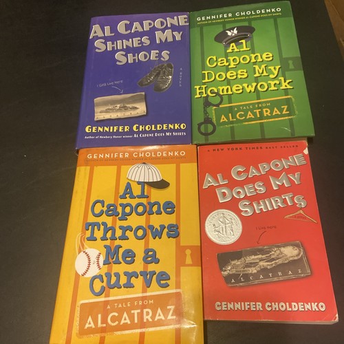 Gennifer Choldenko Chapter Book Lot Of 4 Al Capone HC & PB G To VG Cond ...