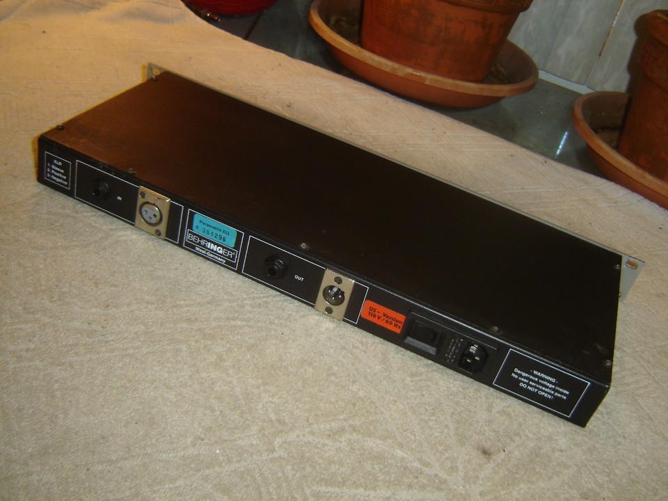 Behringer PEQ305, 5 Band Parametric Equalizer, Eq, Germany, Vintage ...