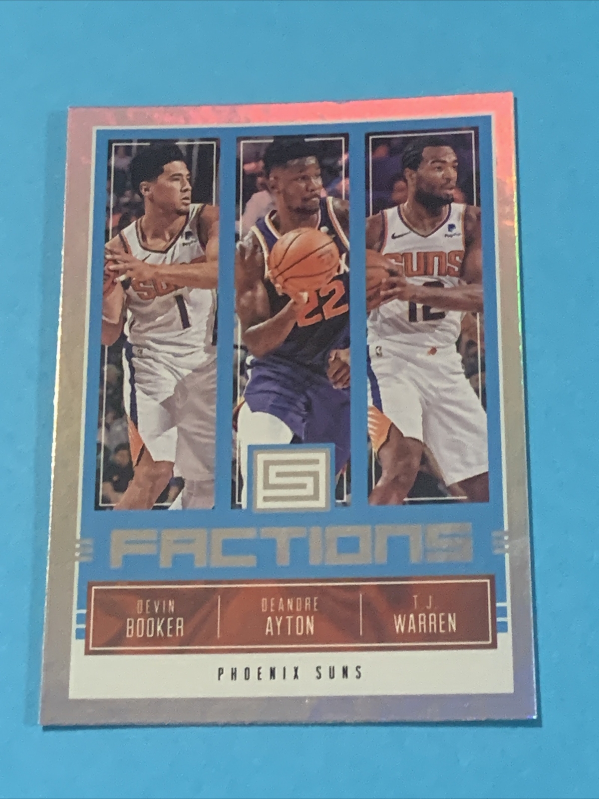 2018-19 Panini Status D. Booker/D. Ayton RC/TJ Warren Factions Purple #24 Suns | eBay