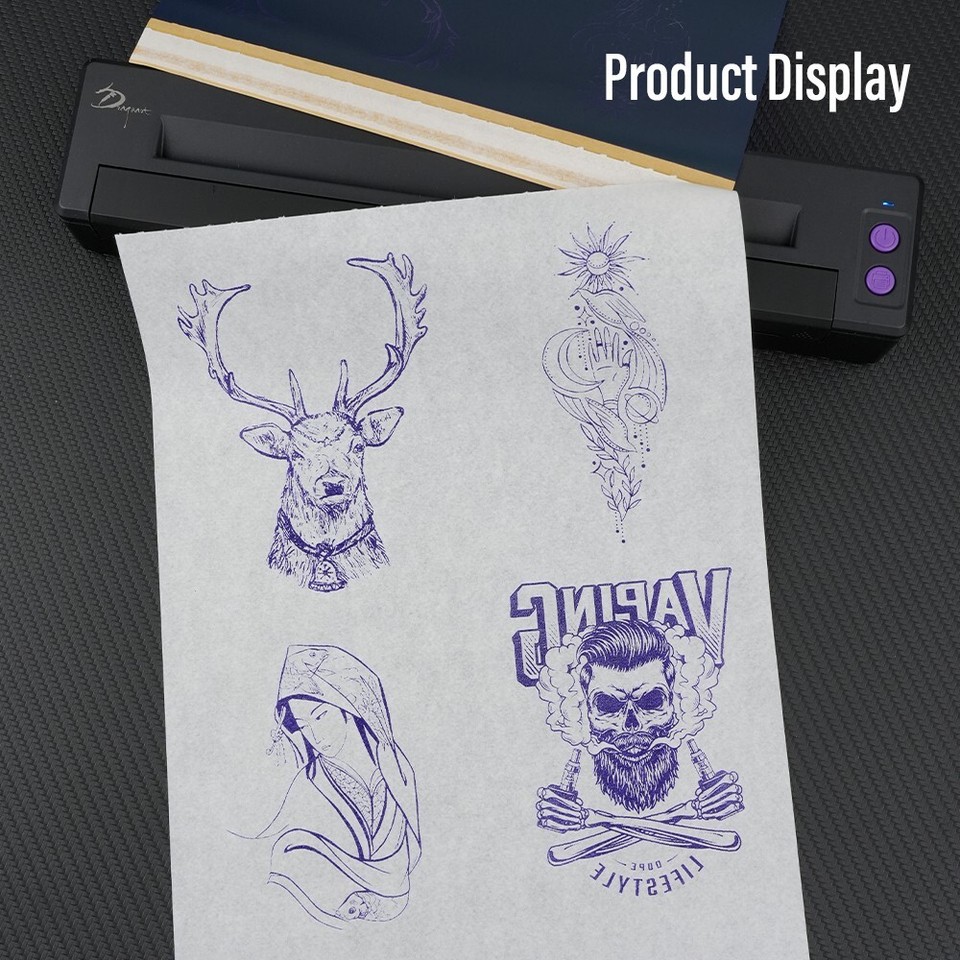 Dragoart Tattoo Stencil Printer Paper 20pcs/pack Hand Drawing Thermal ...