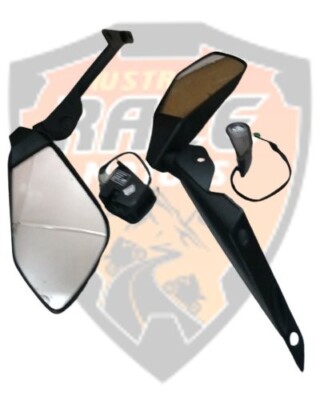 KTM Set Of Mirrors RH LH With Blinkers FITS KTM RC 200 2020 2021 KTM ...