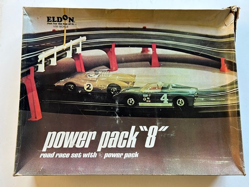 Eldon Power Pack "8" Road Racing Set 1/32 scale slot car set | eBay