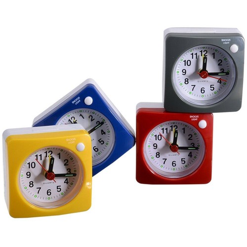 Operated With Night Light Number Clock Alarm Clock Home Decor Bedside ...