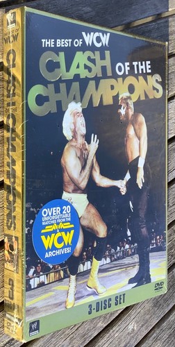 The Best of WCW: Clash of the Champions (DVD, 2012, 3-Disc Set) WWE ...