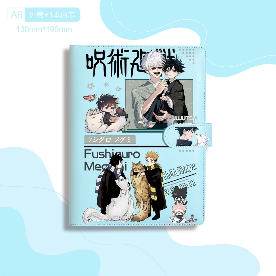 Jujutsu Kaisen B5 Notebook High Quality Student Cuteness Diary Cosplay ...