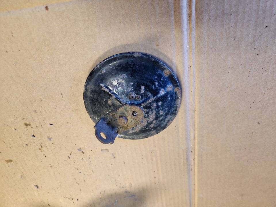 VINTAGE 1940's 1950's 5 " ROUND SIDE VIEW MIRROR JEEP TOWTRUCK ...