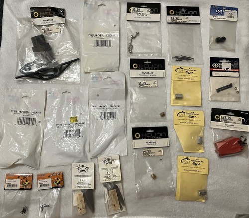 19 Various RC Parts Lot #3 Helion Align Tamiya APC CB Associates ...