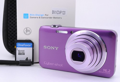 [N MINT] SONY Cyber-shot DSC-WX30 Purple Digital Camera English OK ...