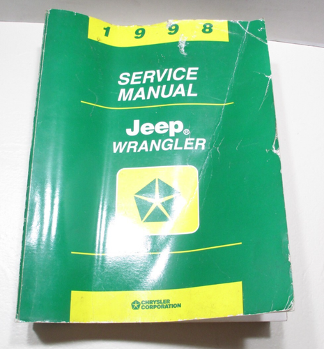 1998 98 Jeep Wrangler OEM Service Manual Chrysler Corp | eBay