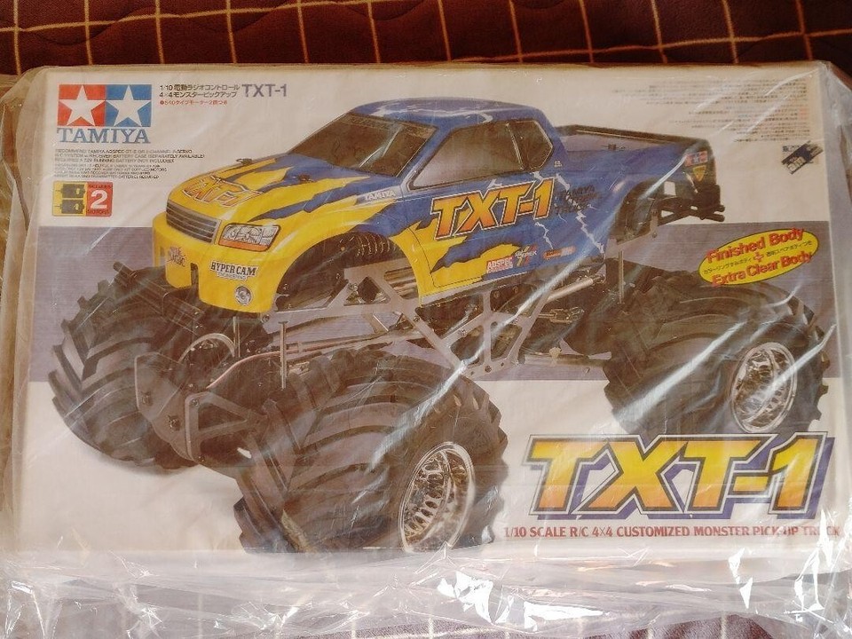 TAMIYA TXT-1 No. 58280 1/10 Scale RC 4x4 Customized Monster Pickup ...