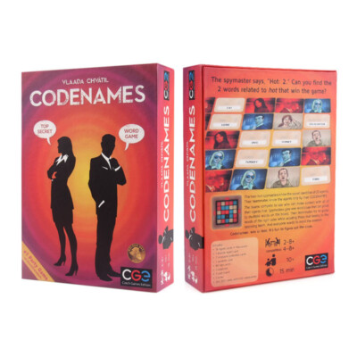 Codenames Board Game. New & Sealed adult games for couples | eBay UK