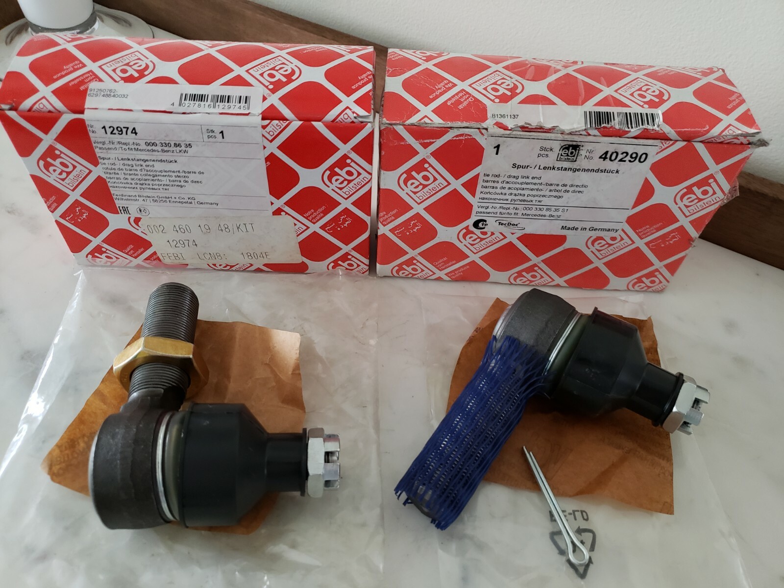 Febi Bilstein Tie Rod End Front Right+Left For Mercedes-Benz G W460/461 ...