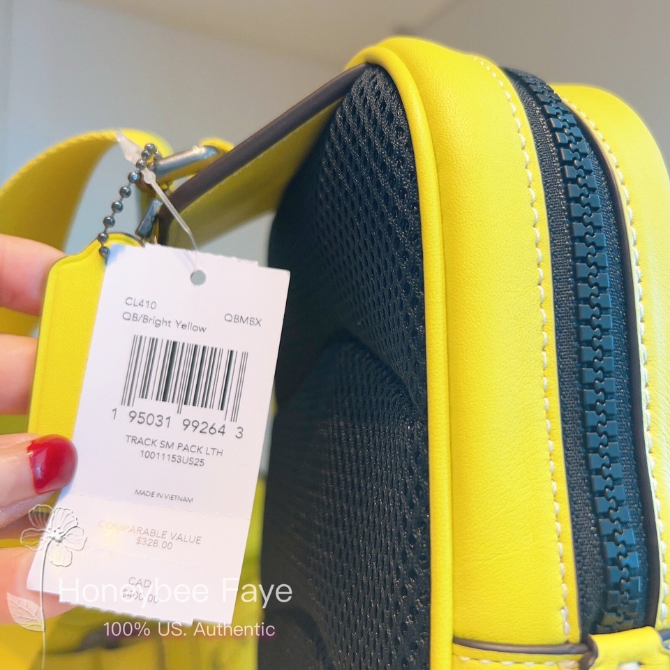 NWT Coach Track Pack 14 In Signature Canvas CL410 | eBay