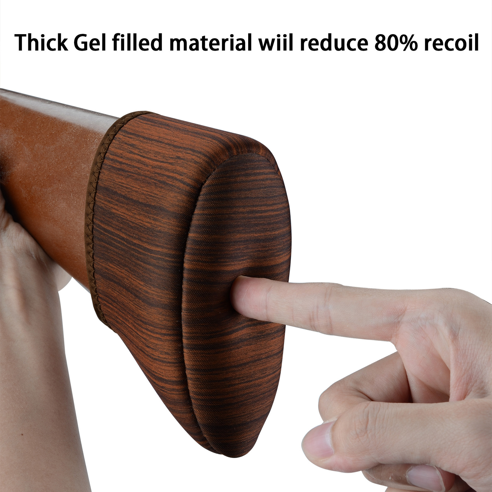 .223 5.56 Gel Filled Slip on Recoil Pad for Rifle and Shotgun | eBay