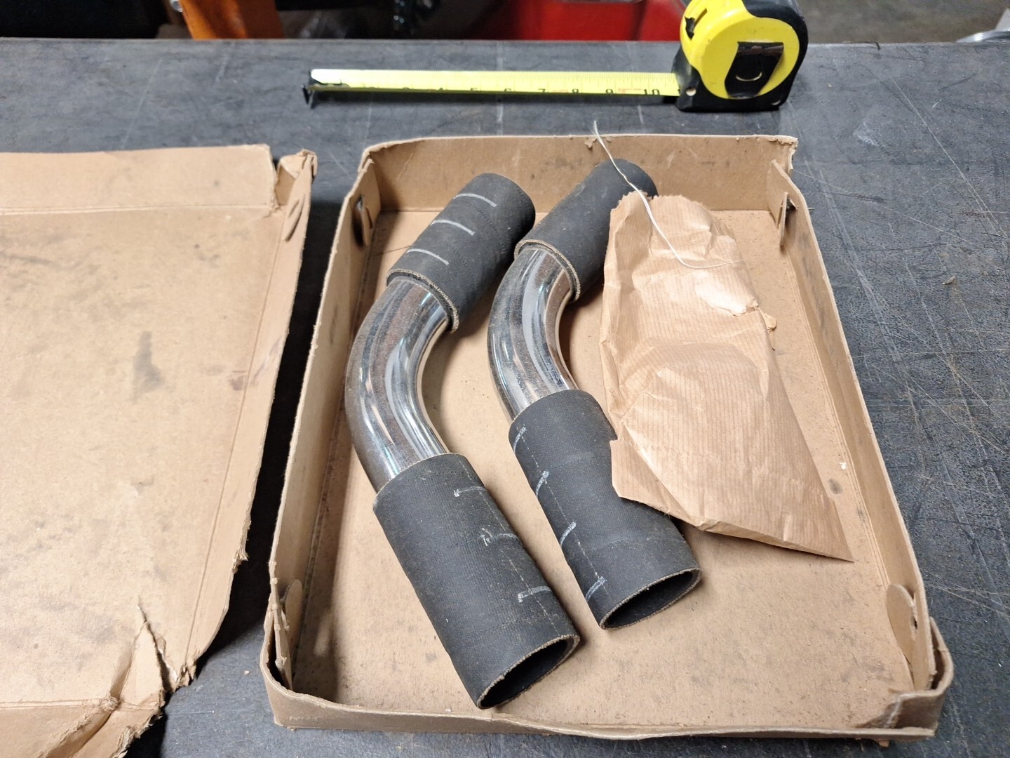 Hilton Chrome Flathead Ford/Mercury V8 Radiator Hose Kit Rare Vintage ...