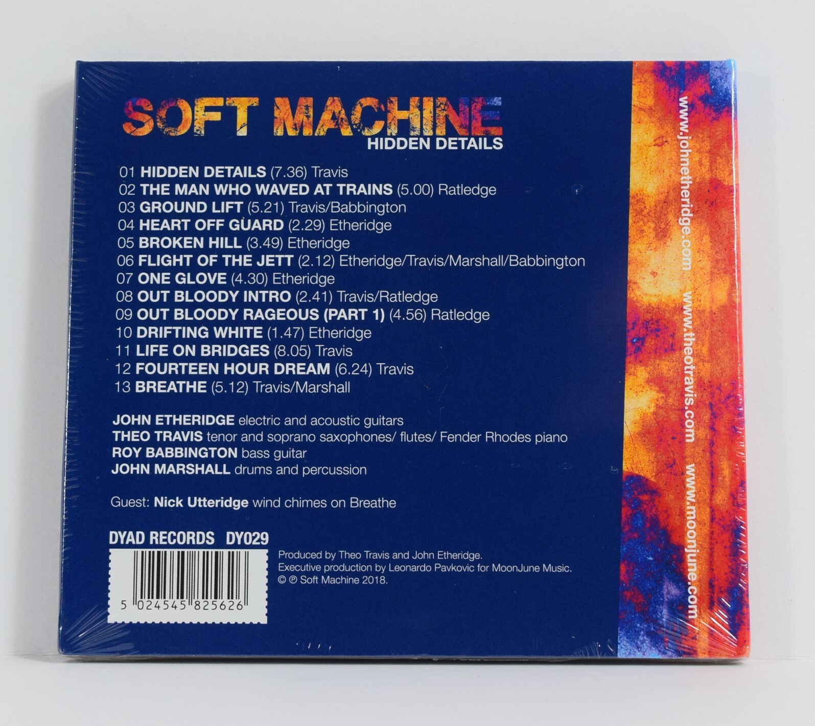 Hidden Details by Soft Machine (CD, 2018) for sale online | eBay