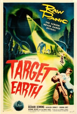 TARGET EARTH FILM Rxjv - POSTER HQ 70x100cm d'une AFFICHE CINéMA | eBay