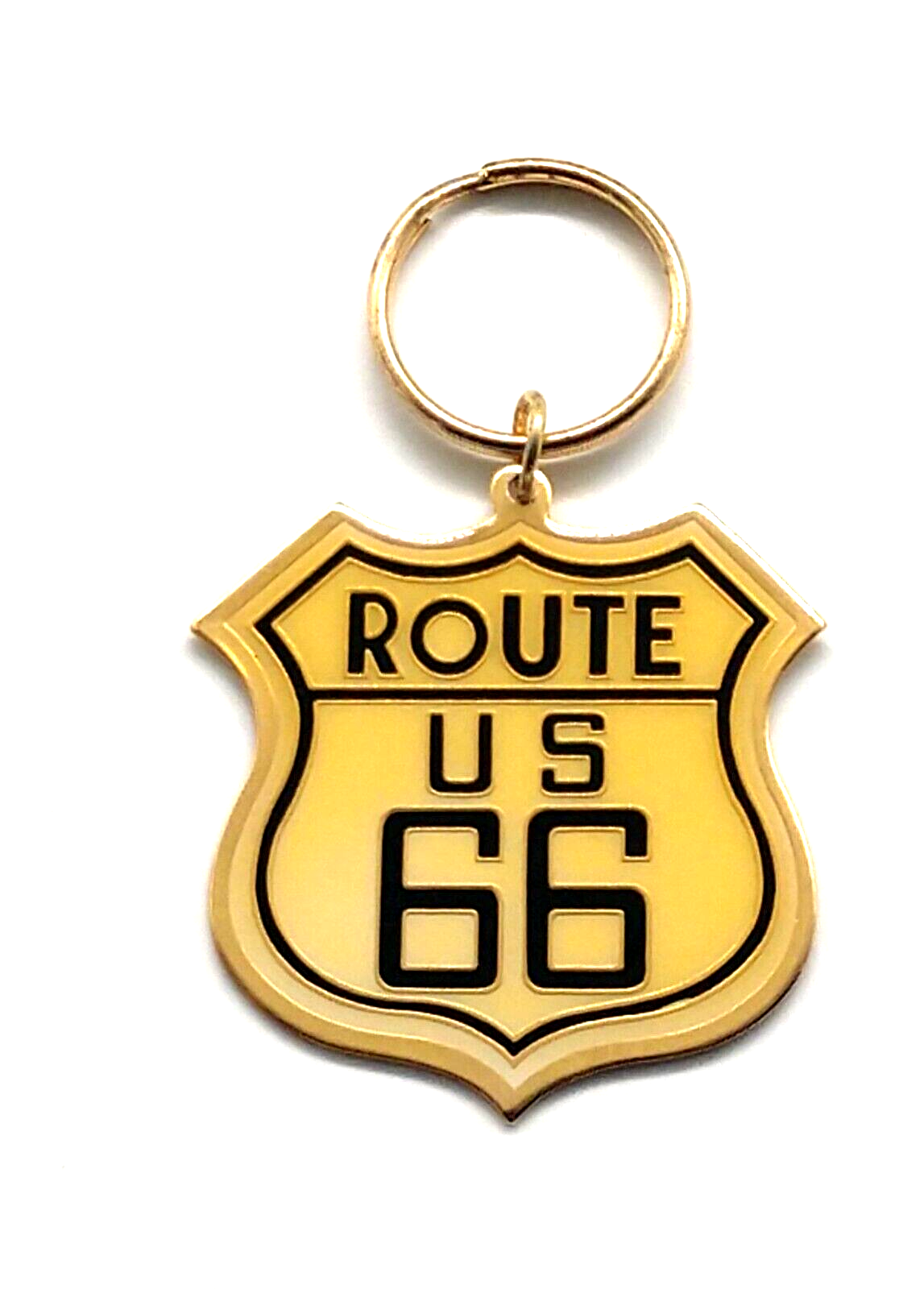 Vintage US Route 66 Historic Highway Rat Rod Keyring Keychain #1 | eBay