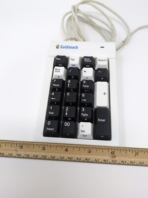 Goldtouch KeyPad USB PC White Numeric 22-Key Keyboard GTC-0033 | eBay