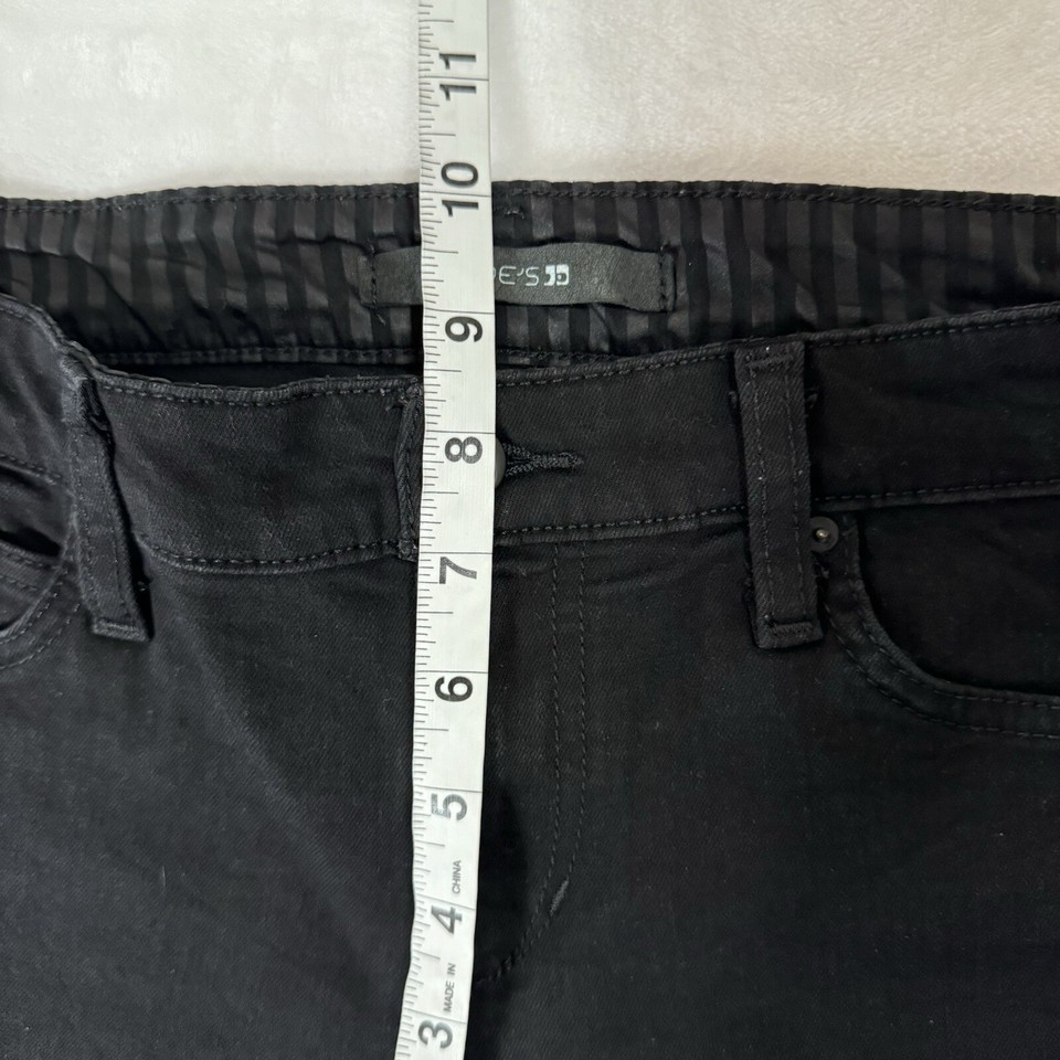 Joe's Jeans Flawless Regan Denim & Leather Patchwork Jeans Size 26 ...