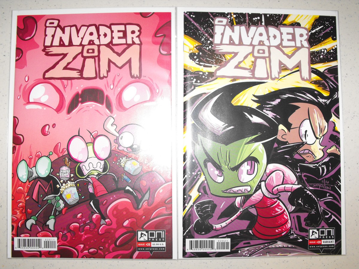 Jhonen Vasquez Invader Zim Comic INTERVIEW: Jhonen Vasquez And The