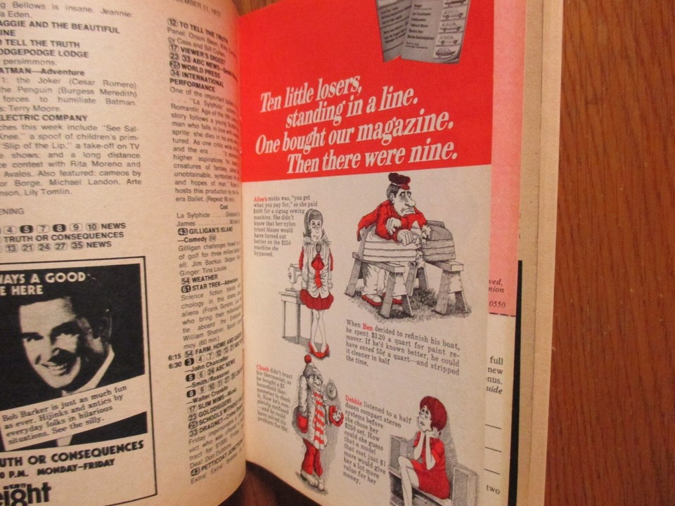 December 9, 1972 TV Guide (JULIE ANDREWS/WILLIAM CASTLE/SHARON OBECK | eBay