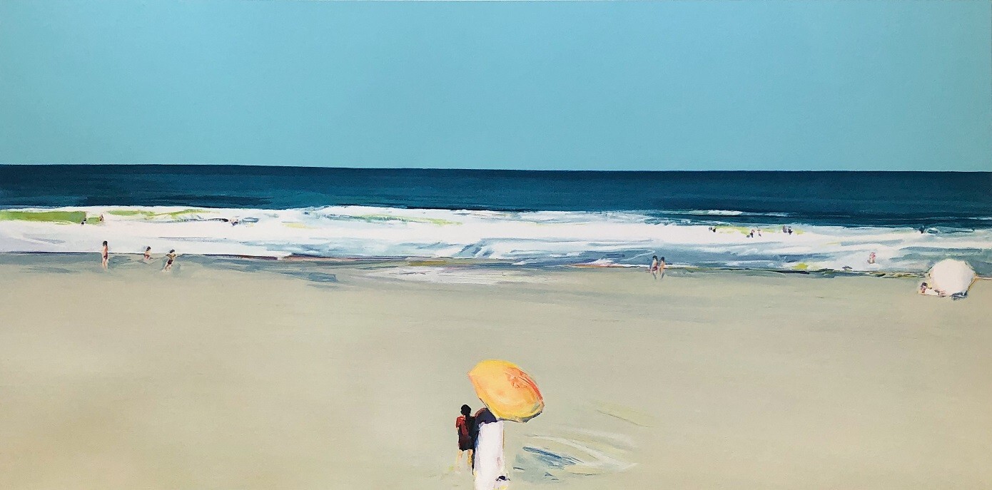 Gregory Kondos - Carmel Beach 1999 | eBay