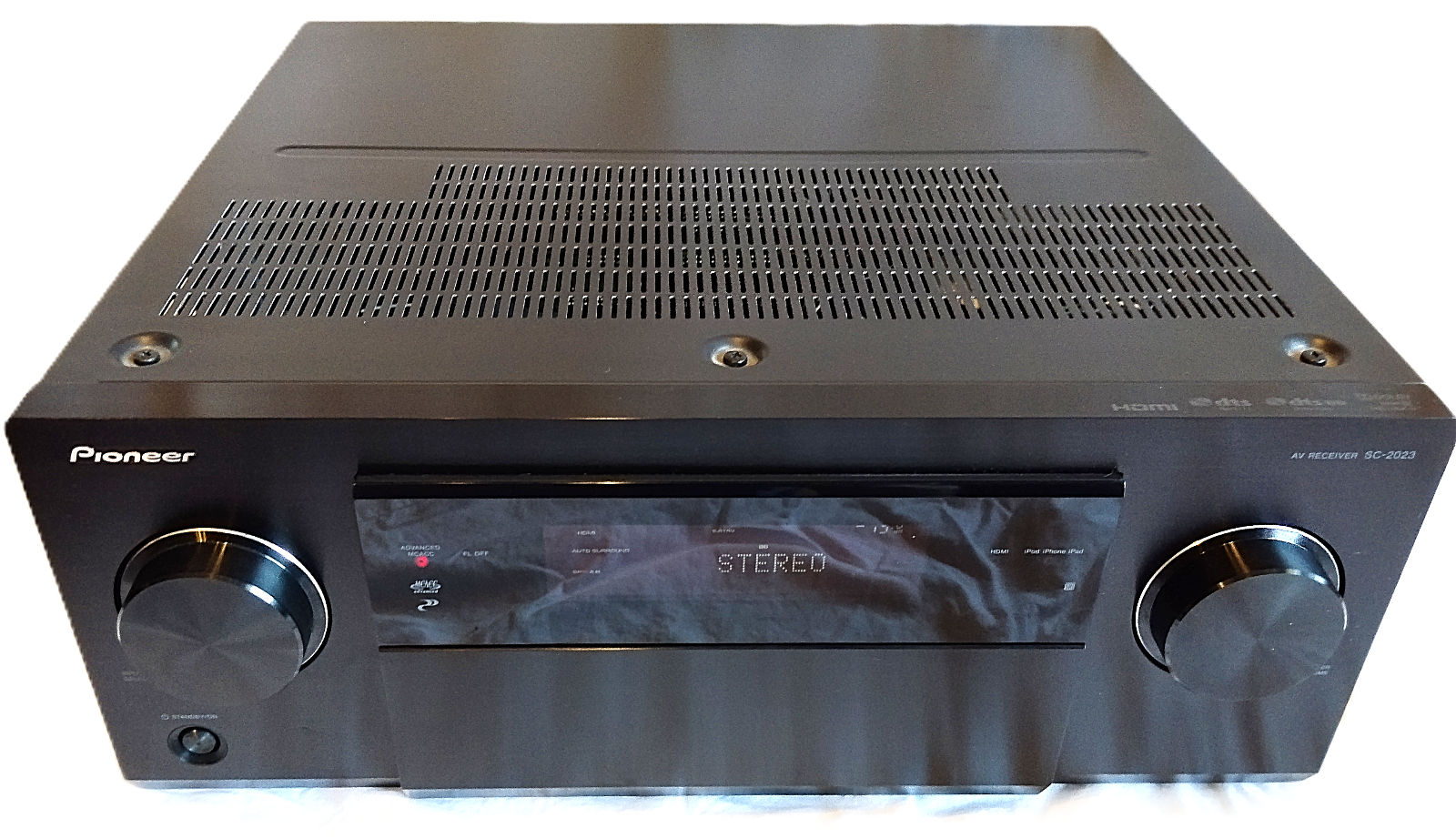 Pioneer SC-2023 7.2-Channel AV Receiver – Class D, 4K Upscaling ...