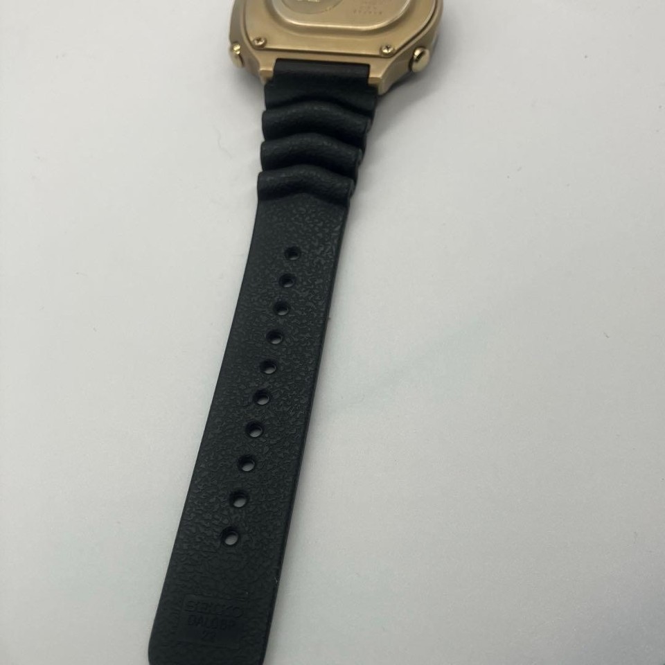 Seiko M725-5A00 Scuba Master 1990 World First Dive Computer Gold Watch ...