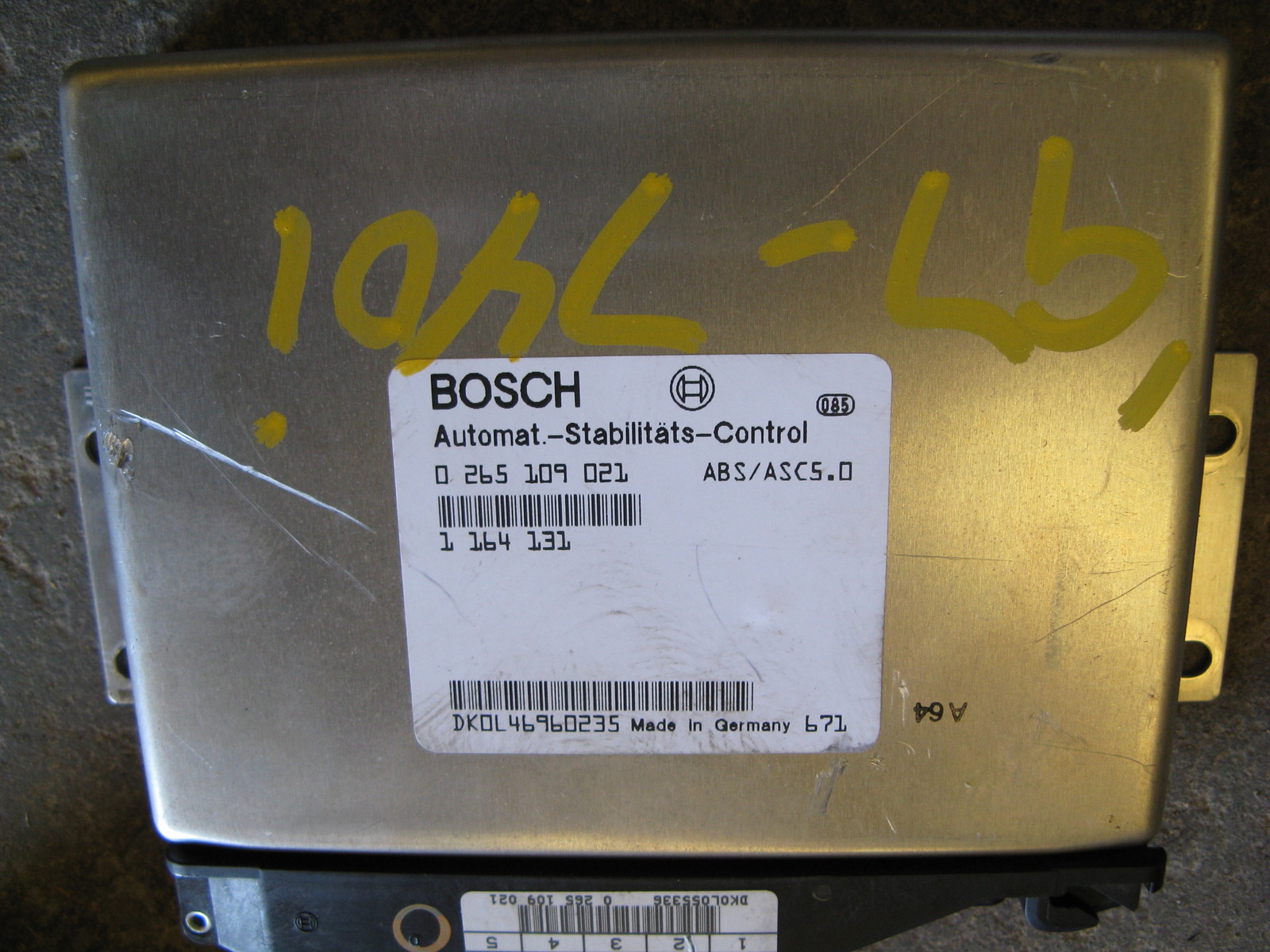 BMW E38 740iL STABILITY CONTROL MODULE ABS 1995-1996-1997-1998 ...