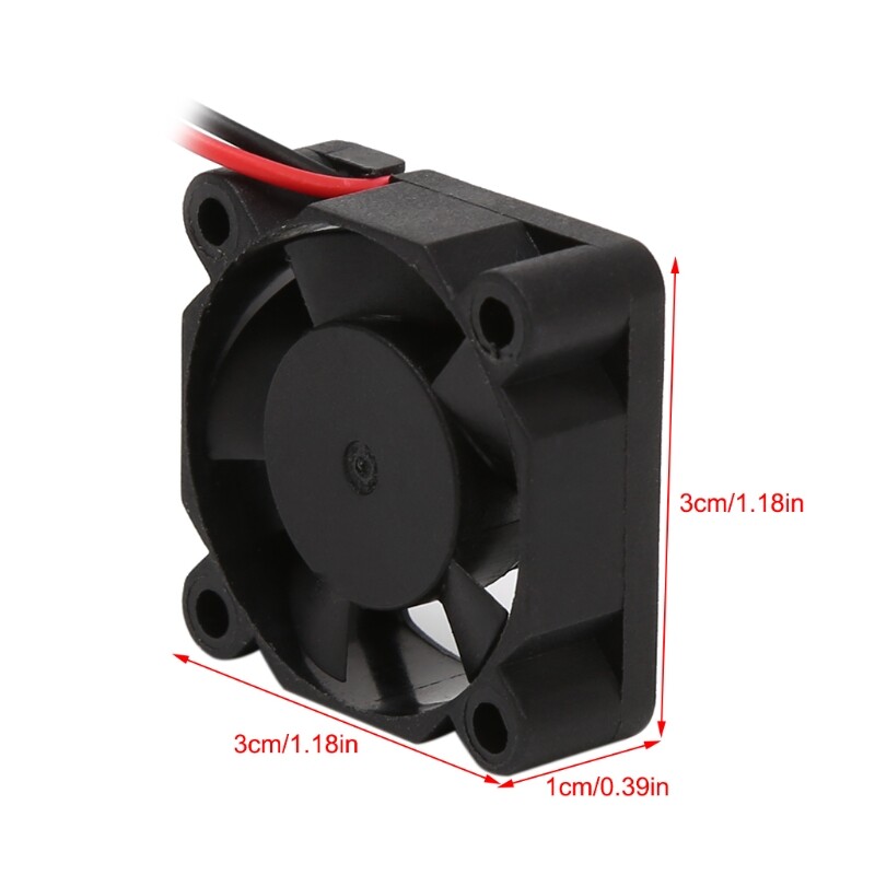 30mm 3D Printer Fan 12V 3010 Blower Printer Cooling Accessories Blower ...