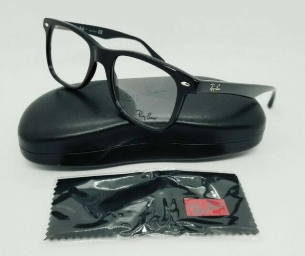 Ray Ban Eyeglasses Unisex RB5248 2000 Black Frames Rx-ABLE for sale ...
