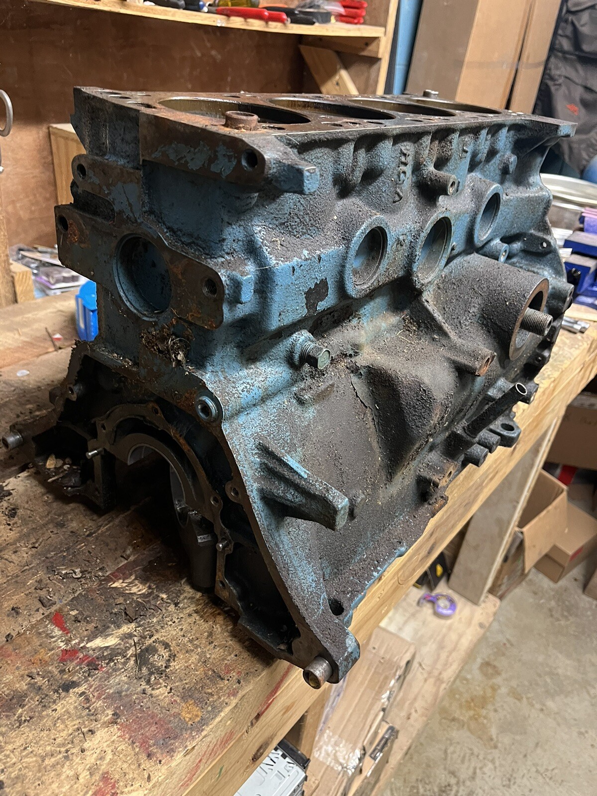 Mitsubishi Mighty Max Dodge Ram 50 G54B 4G54 2.6L Bare Engine Block | eBay